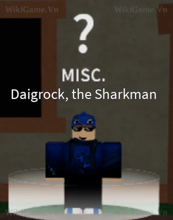 Daigrock, the Sharkman - Người Cá Mập - NPCs - Blox fruits - Roblox